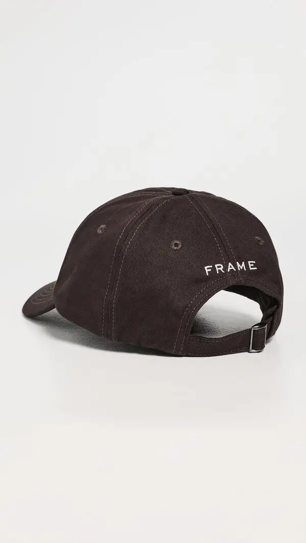 Ritz Paris x FRAME ベースボールキャップ ブラウン Frame X Ritz Paris Baseball Cap - Chocolate Brown | Editorialist
